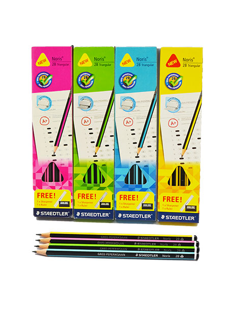 Staedtler Noris 2B Triangular Pencils – Talent BookStore 达人书局