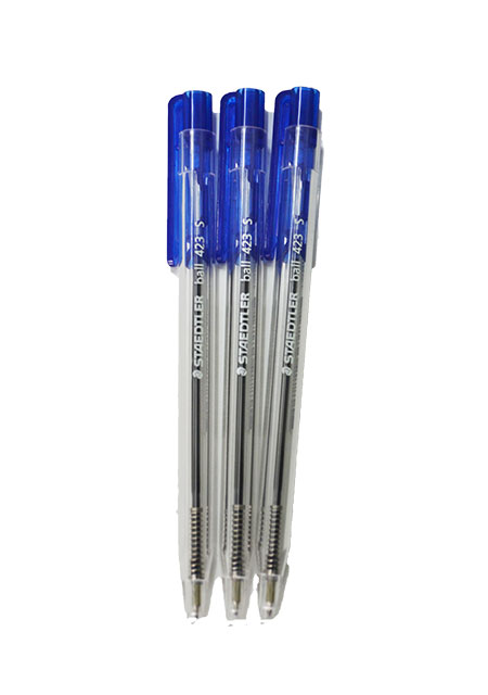Staedtler Value Pack 3pcs Super Fine 423 Ball Pen – Talent BookStore 达人书局