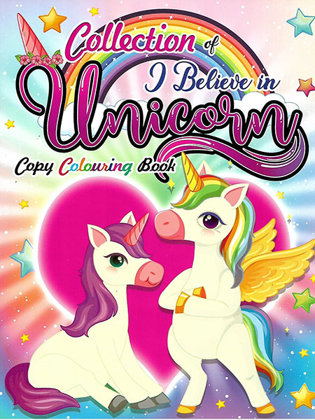 Collection of I Believe in Unicorn Copy Colouring Book – Talent ...